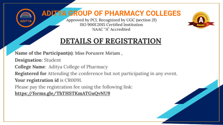 Registration Details - CR0091 | PDF | Business | Finance & Money Management