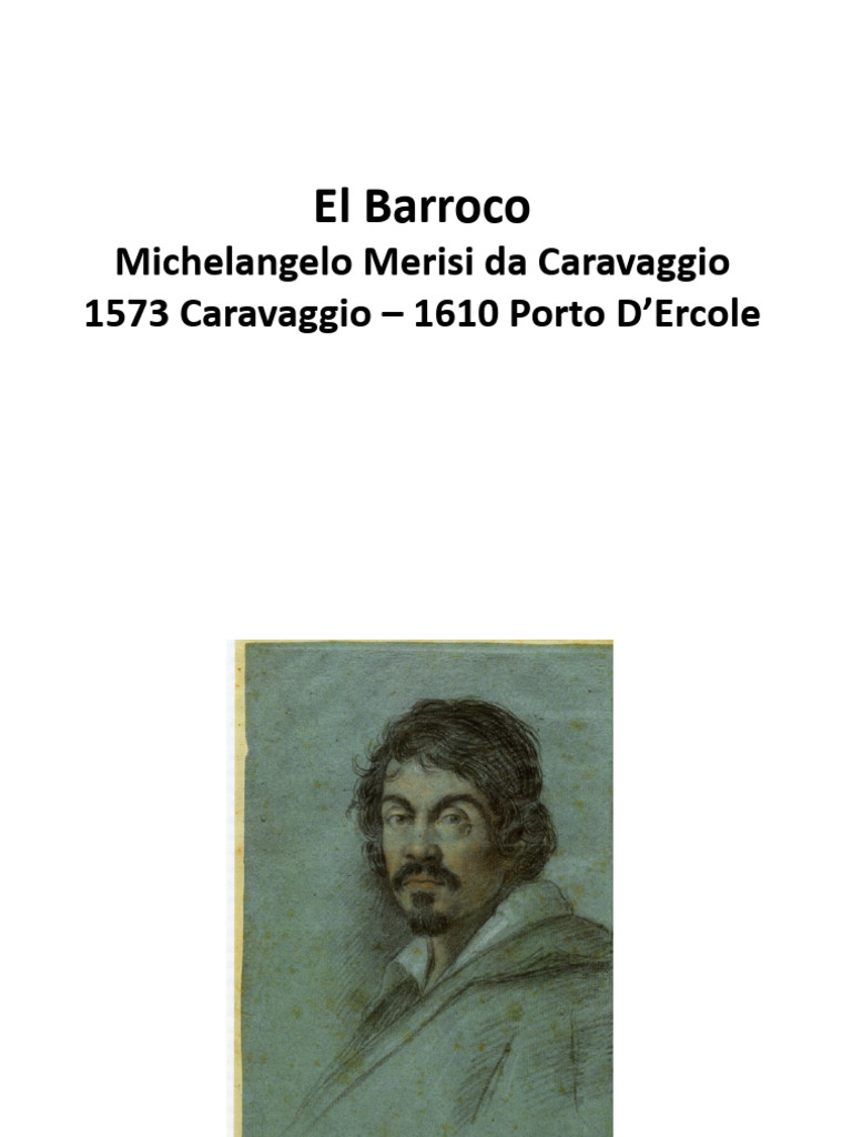 Barroco Caravaggio Bernini | PDF