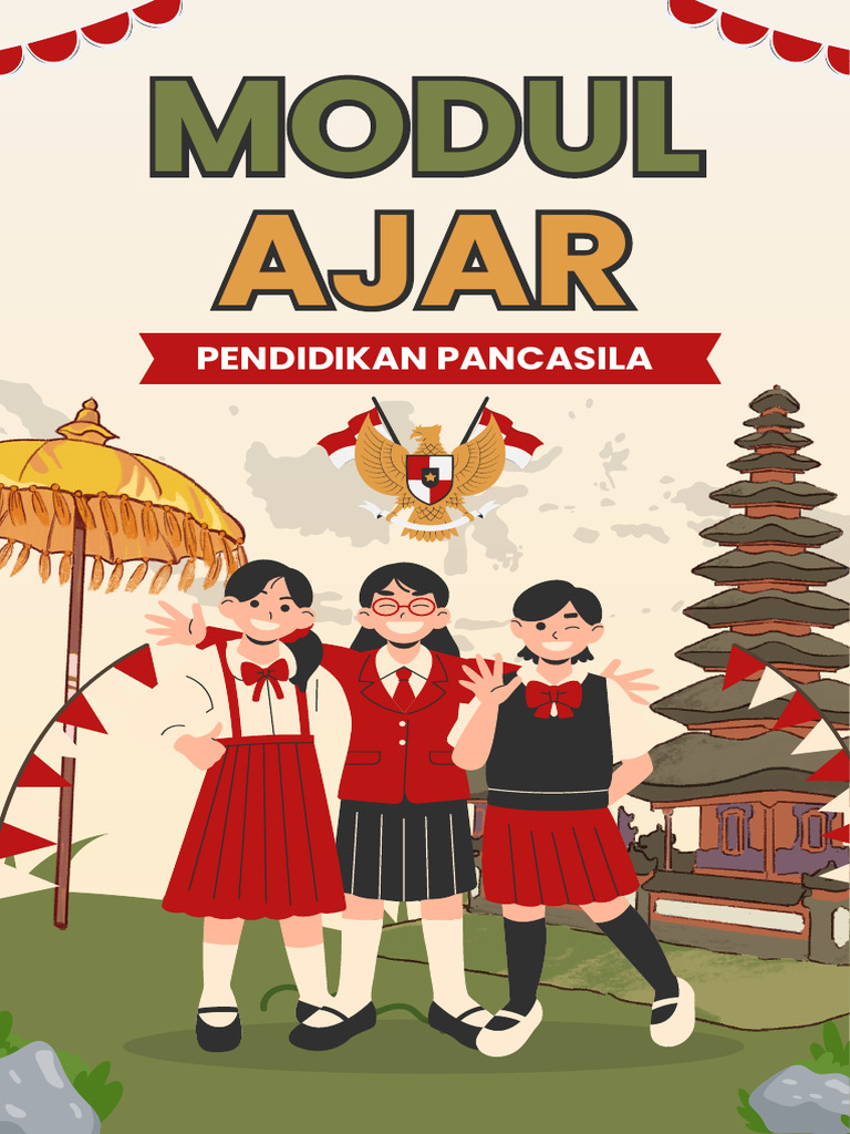 Sampul Modul Ajar Pendidikan Pancasila | PDF
