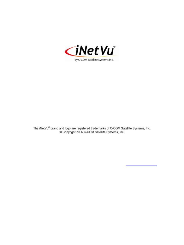 iNetVu FlyAway Antennas Manual | PDF | Ip Address | Computer Network