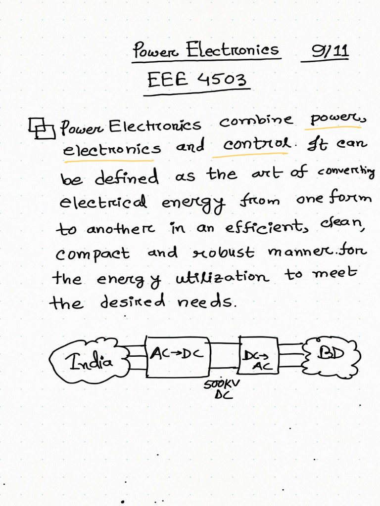 Power Electronics All Lec | PDF