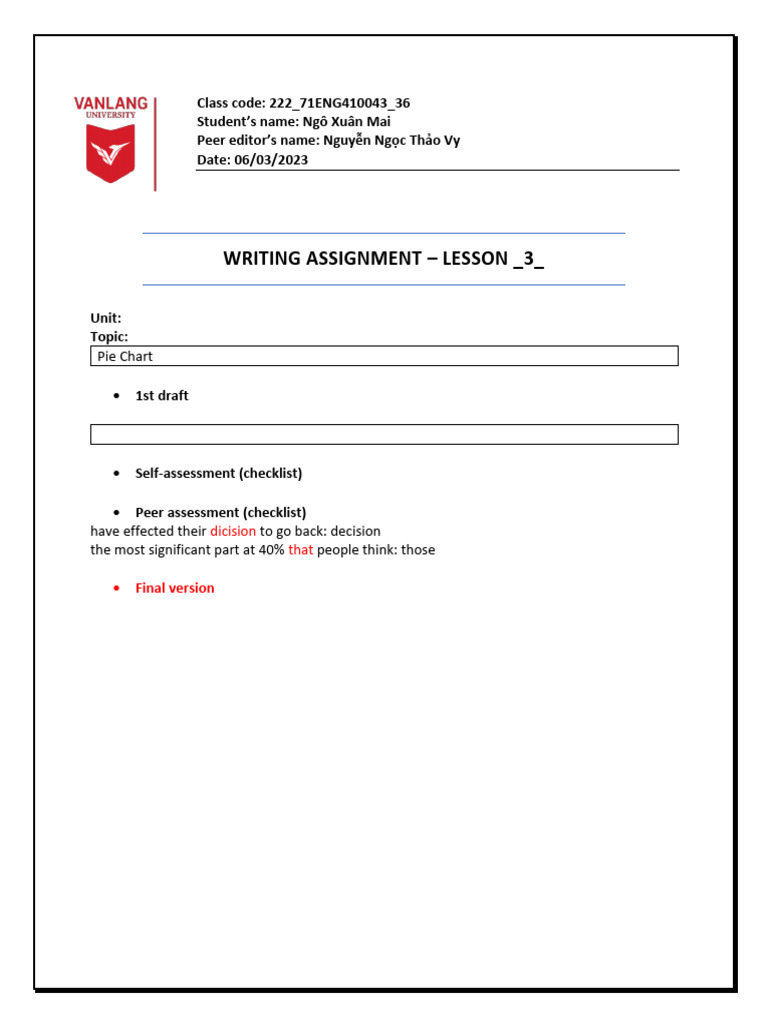 Lesson 3_Wri 1_AV4.pdf | PDF | Foods