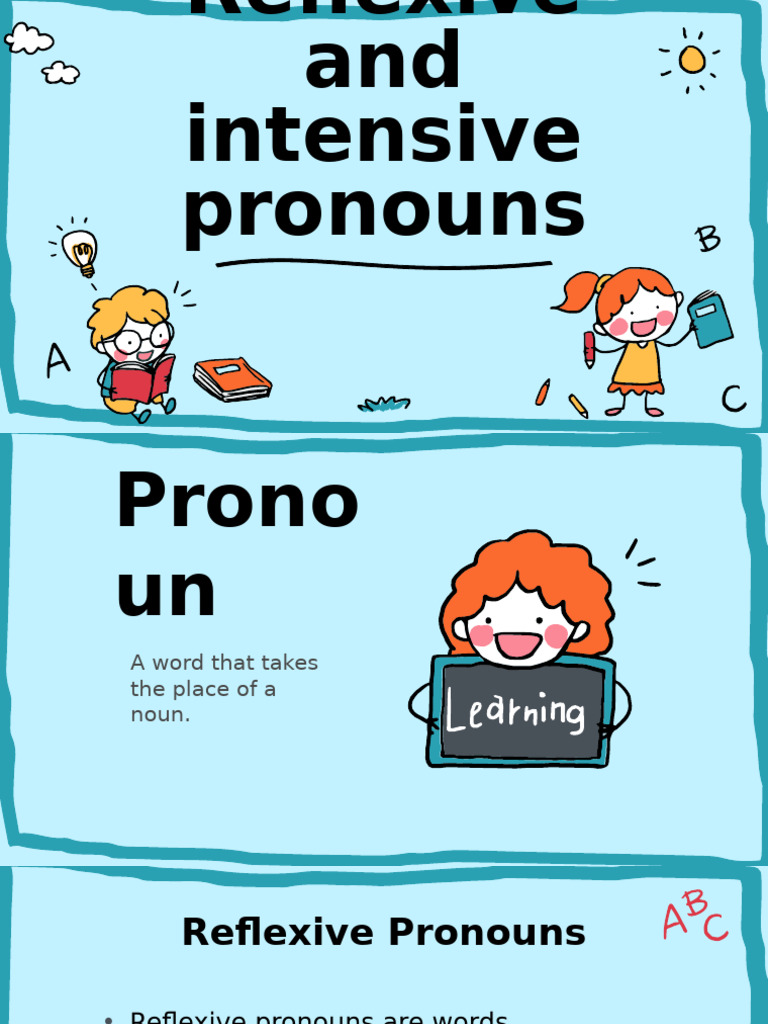Understanding Reflexive and Intensive Pronouns | PDF | Pronoun ...