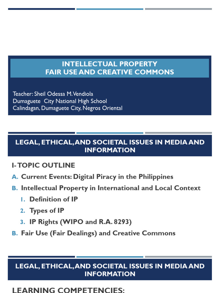 Media and Information Literacy (Mil) | PDF | Intellectual Property ...