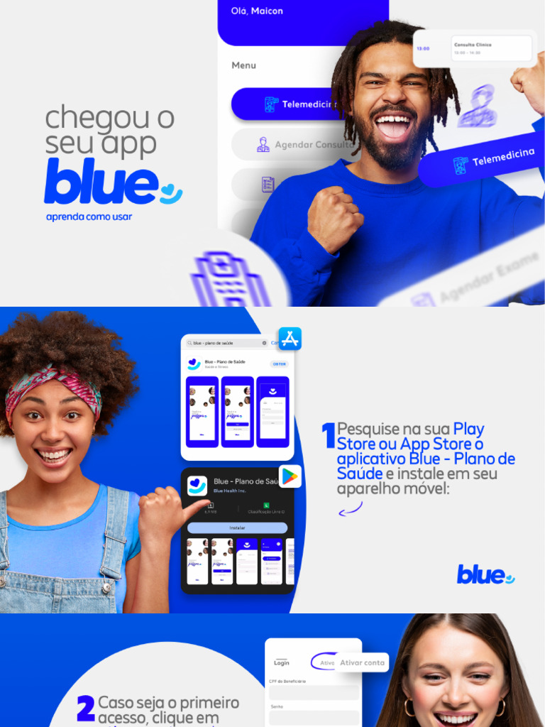 Manual App Blue | PDF