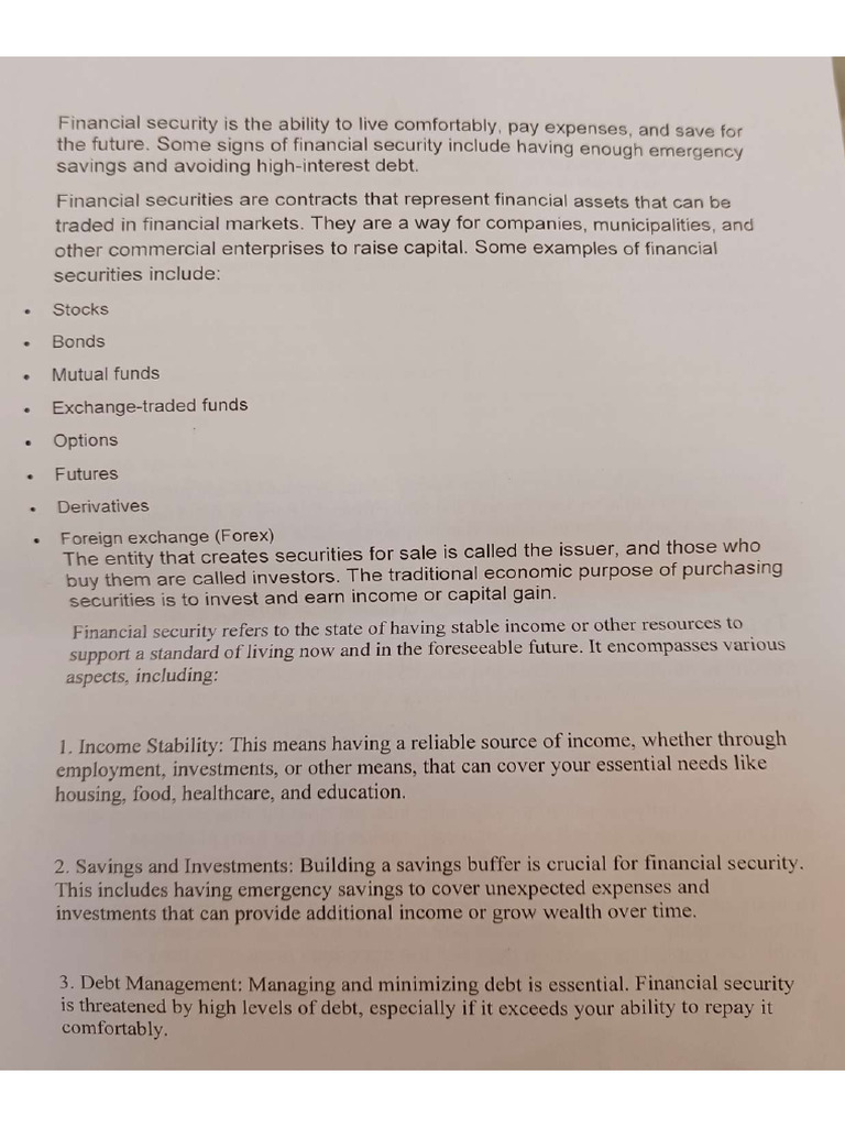 managing personal finance | PDF