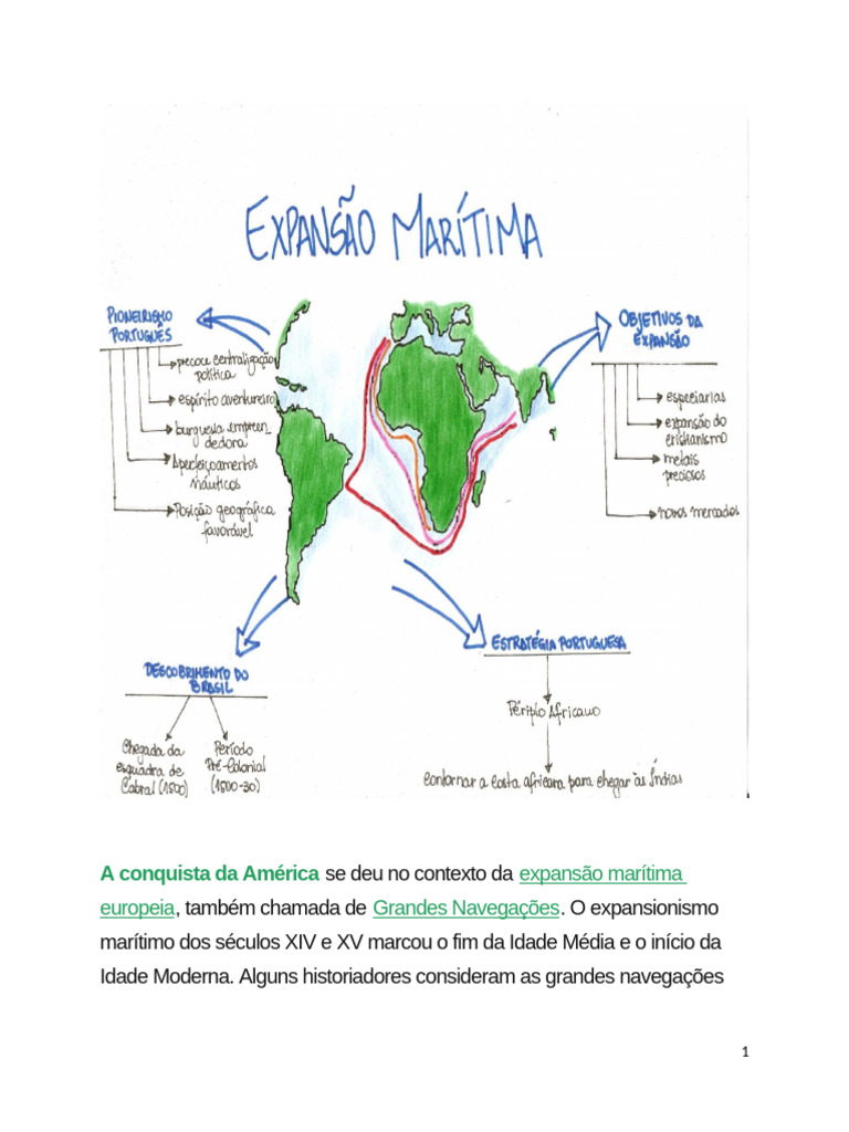Expansão Marítima e Conquista da América | PDF | História