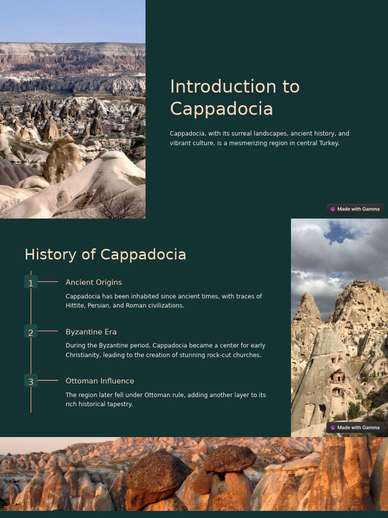 Introduction-to-Cappadocia (1) | PDF