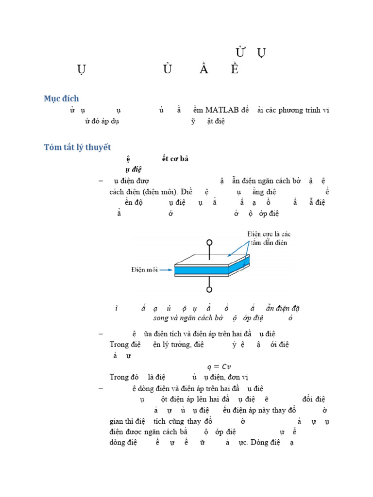 Bài 5 (TH C Hành Trên MATLAB) - Khong Loi Giai | PDF