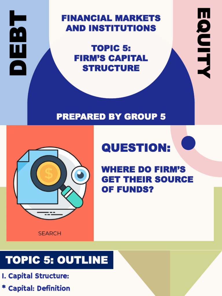 Understanding Firm Capital Structure | PDF | Capital Structure | Cost ...