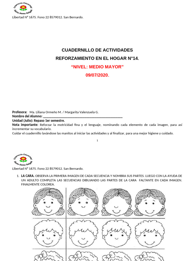 Cuad Act NMM 14 | PDF