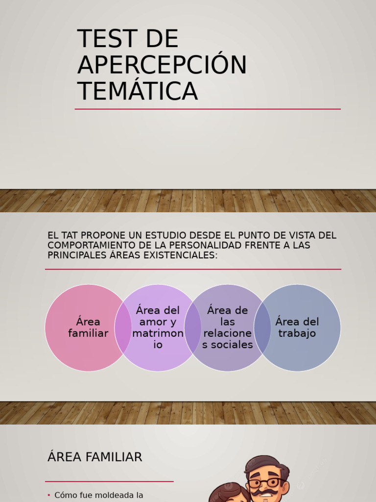 Test de Apercepción Temática Láminas | PDF | Mujer | Agresión