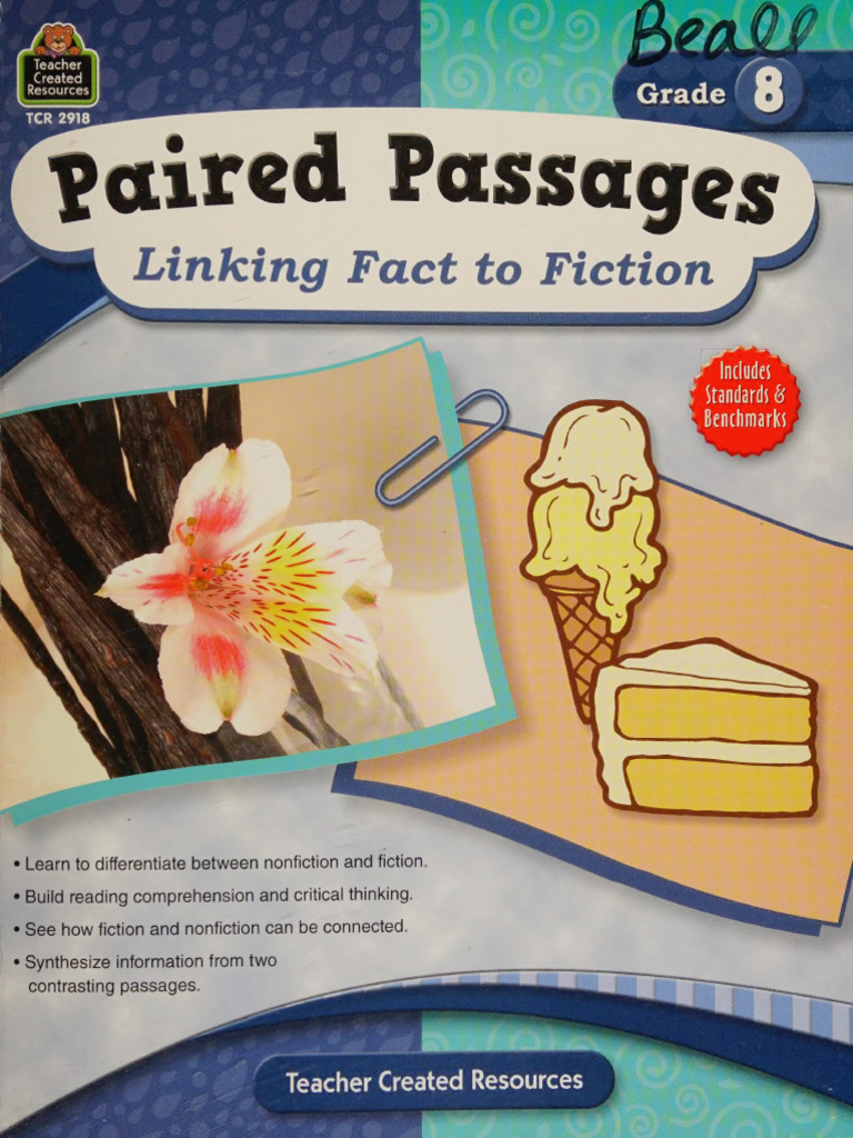 Paired Passages, Grade 8 - Linking Fact To Fiction - Ruth Foster | PDF ...