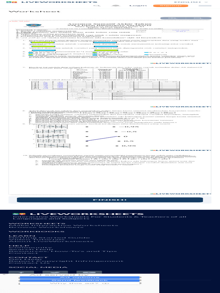 Worksheet Live Worksheets | PDF