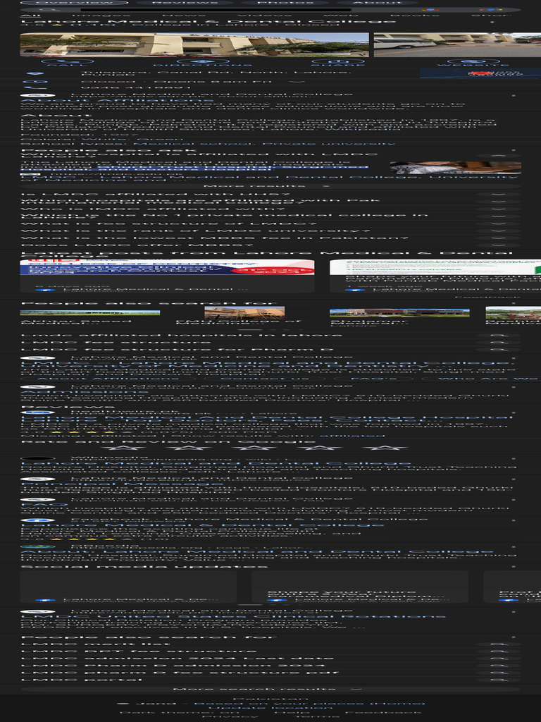 LMDC Affiliated Hospitals - Google Search | PDF | Medical School | Public Services