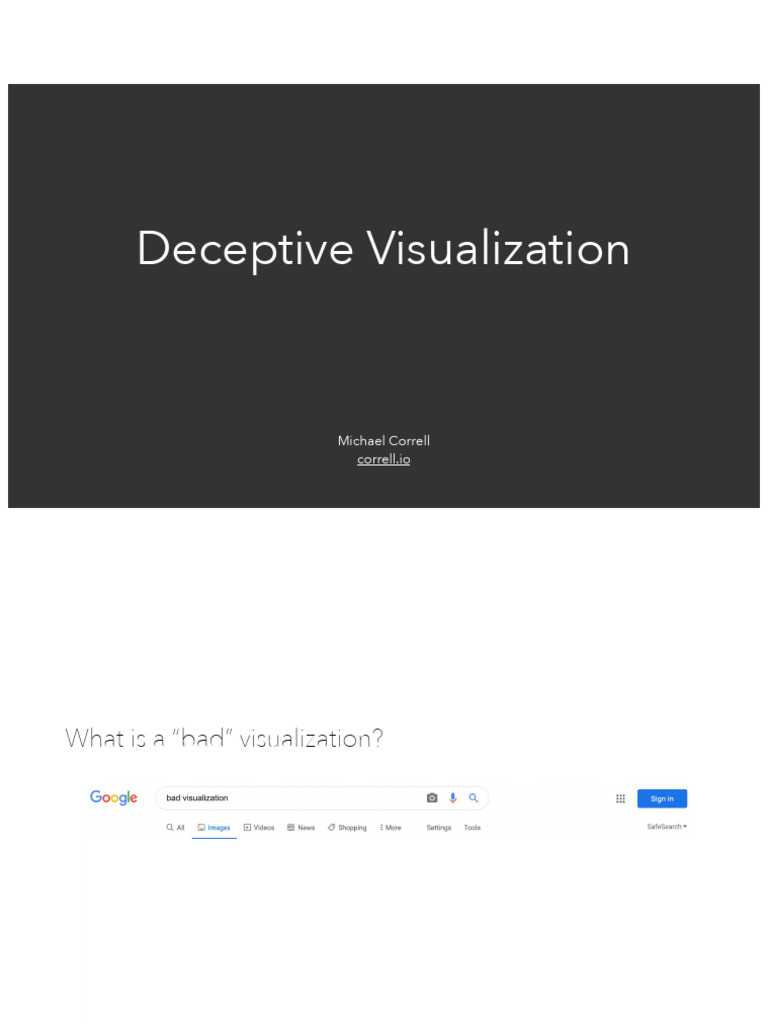 Ds 351 DeceptiveVisualization | PDF