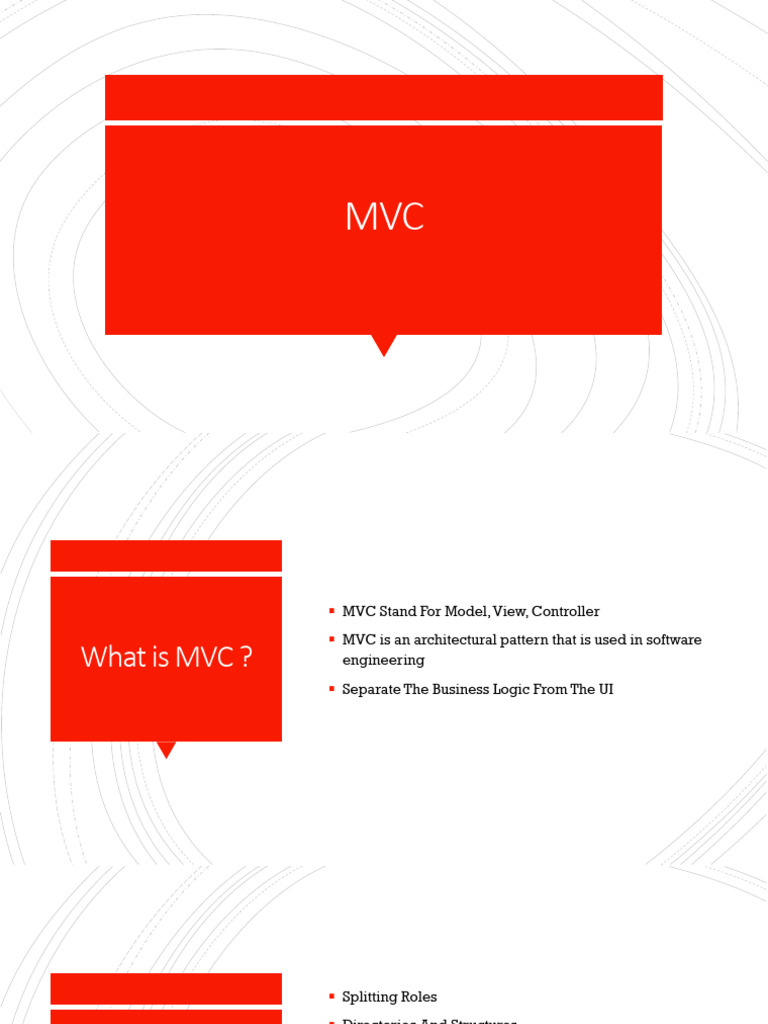 What_Is_MVC | PDF