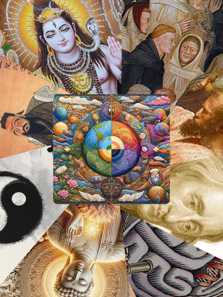 Brown and Yellow Doodle The Artistic Process Poster | PDF