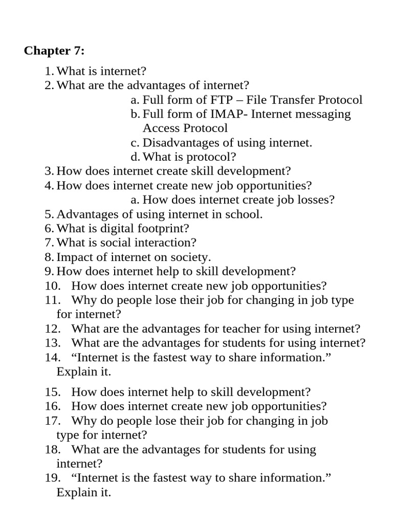 Chapter 7 | PDF | Internet | File Transfer Protocol