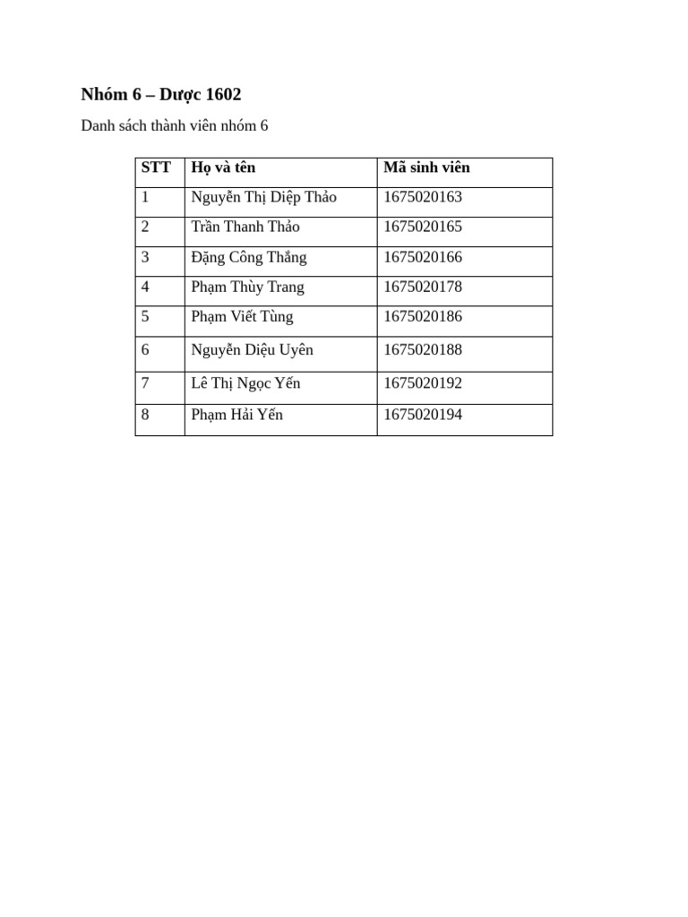 Nhóm 6 Bài 5 | PDF