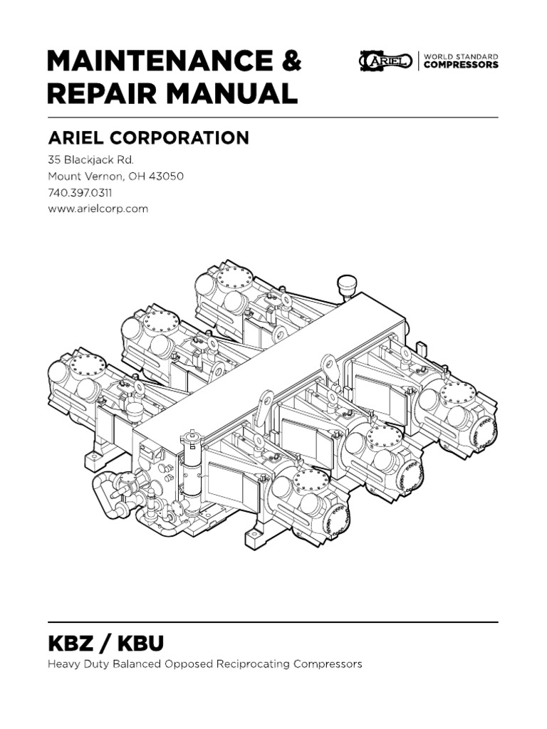 Ariel KBU KBZ Manual | PDF | Screw | Manufactured Goods