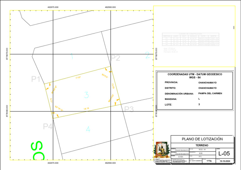 Lote 3-Layout1 | PDF | Geodesia | Cartografía