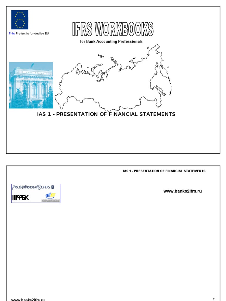 IAS 1 Pres Of Financial Statements For Website PDF Going Concern