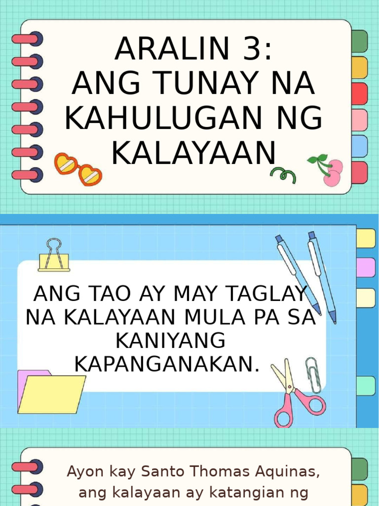 ESP10 Araling3 | PDF