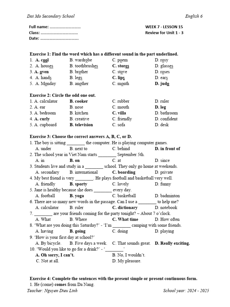 2B G6 W7 (key) | PDF