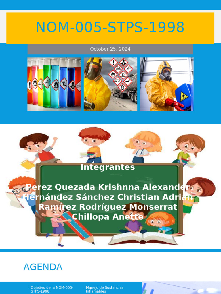 NOM 005 STPS 1998..r | PDF | Sustentabilidad | Seguridad y salud ocupacional