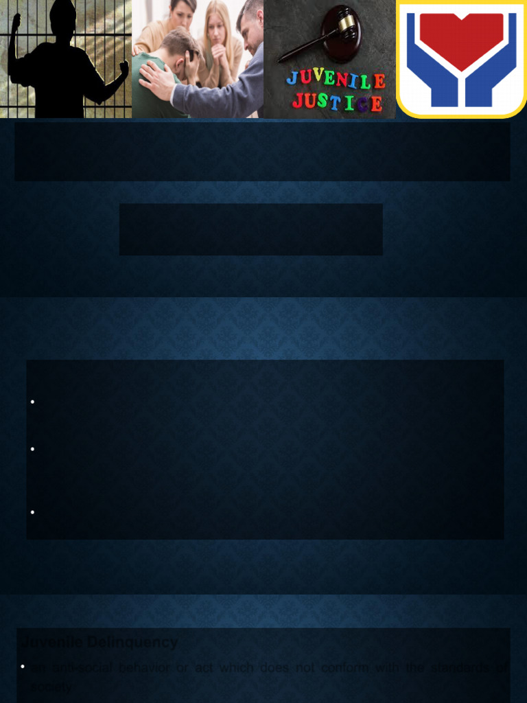 CRIM 5 REVIEW PPT Juvenile Delinquency and Juvenile Justice System ...