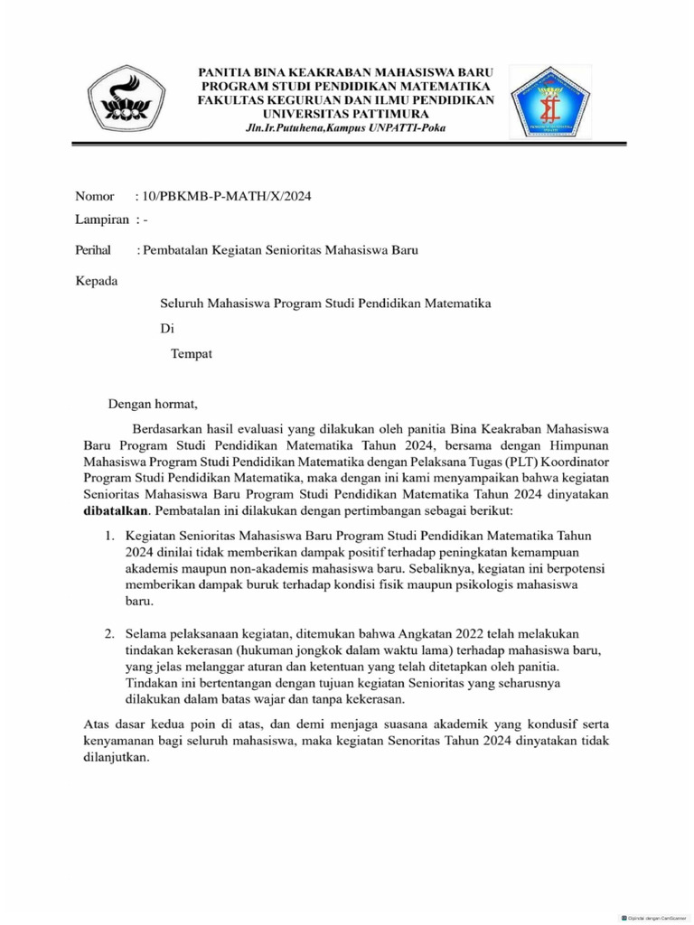 Surat Pembatalan Pdf