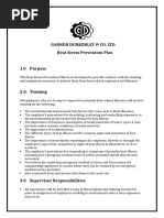 Heat Stress Flag Initiatives & Awareness (PPT) - 2022 | PDF