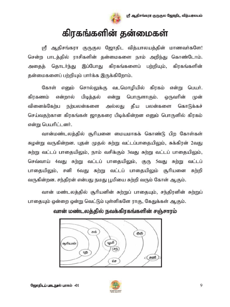 Nava Grahas DAY ONE | PDF