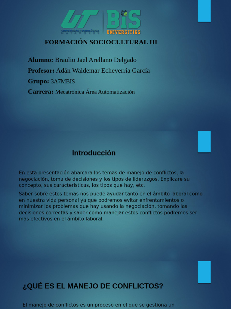 Manejo de Conflictos | PDF | Negociación | Liderazgo