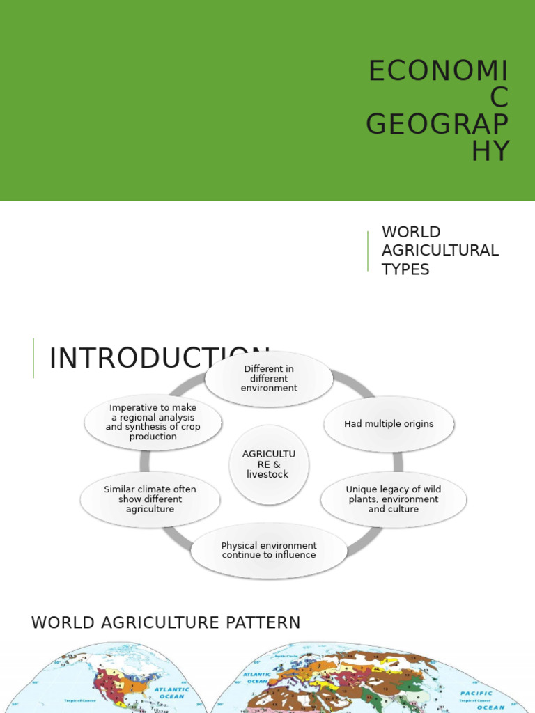 L2 P4 World Agricultural Types | PDF | Agriculture | Temperate Climate