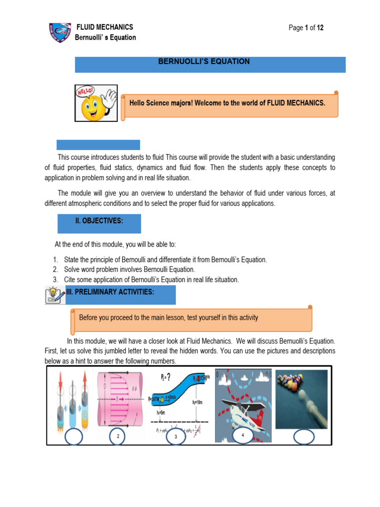 Sm13 Content Module4 3 | PDF | Fluid Dynamics | Pressure