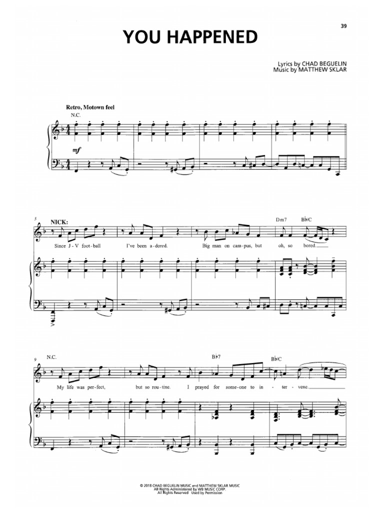 You Happened (Prom) | PDF