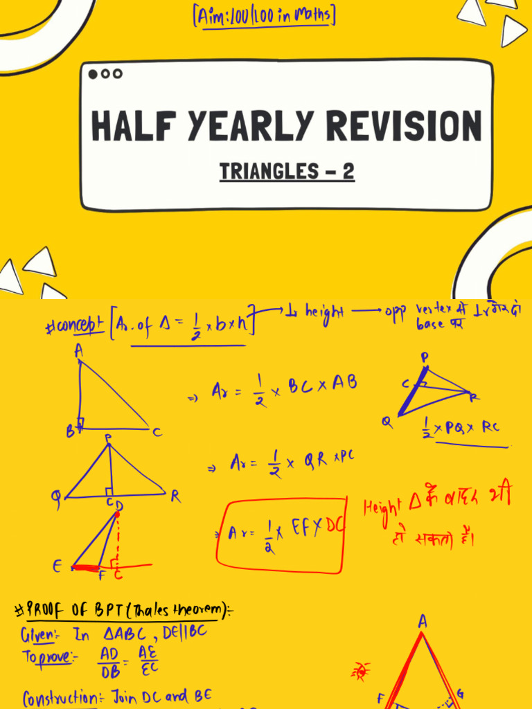 Triangle Lecture 2 | PDF