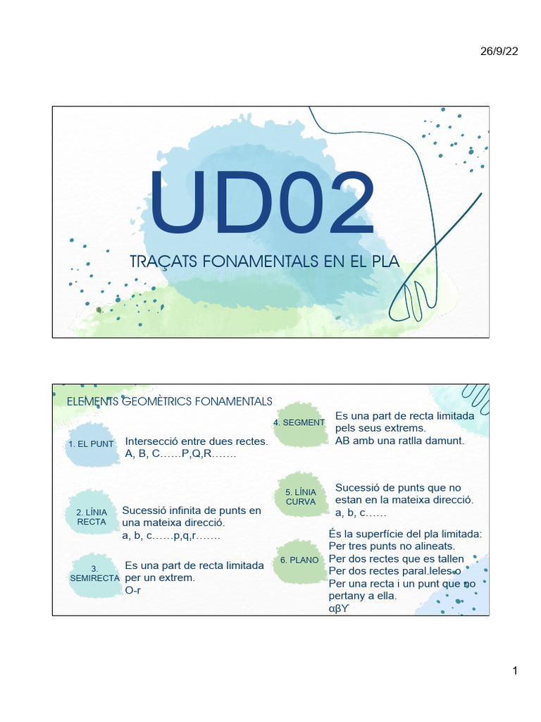 Teoria DT Ud02 Aules | PDF