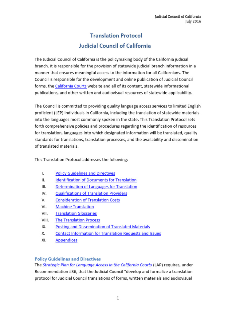 lap-translation-protocol_104755 | PDF | Translations | Proofreading