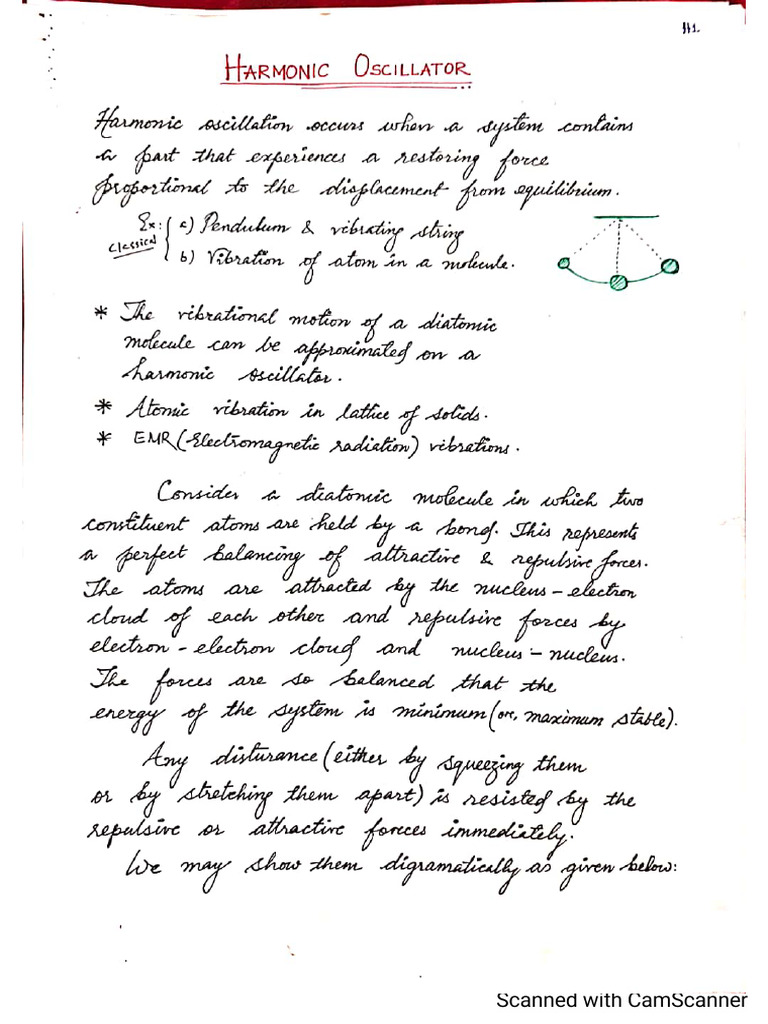Harmonic Oscillator Quantum | PDF