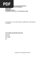 Costo de la Canasta Básica en Guatemala 2024 | PDF | Alimentos | Caloría