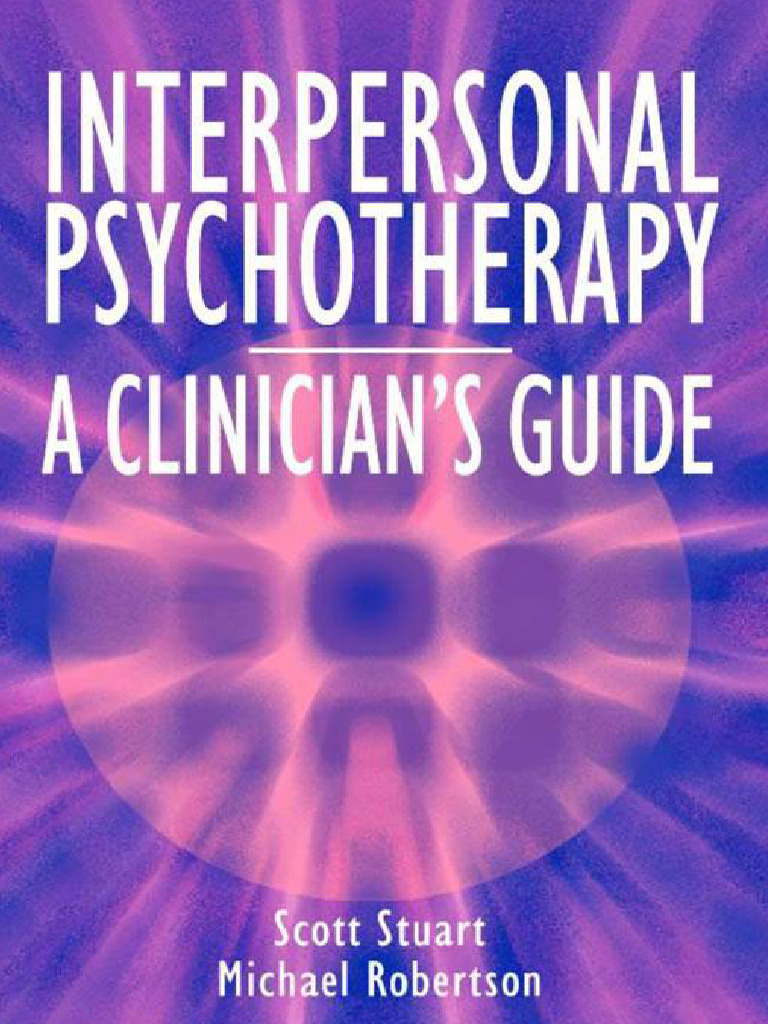 IPT Textbook (1) | PDF | Psychotherapy | Psychiatry