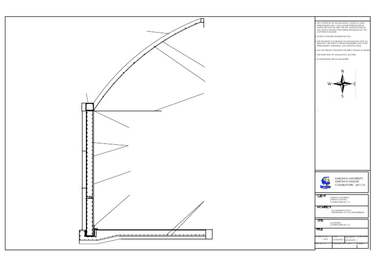CIRCULAR WATER TANK DESIGN-Layout1 | PDF | Civil Engineering