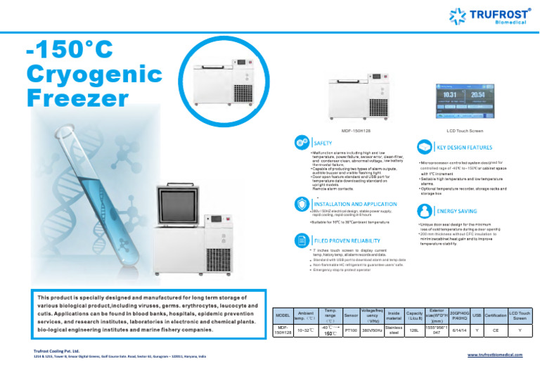 150-Cryo-Freezer | PDF | Electricity | Electrical Engineering