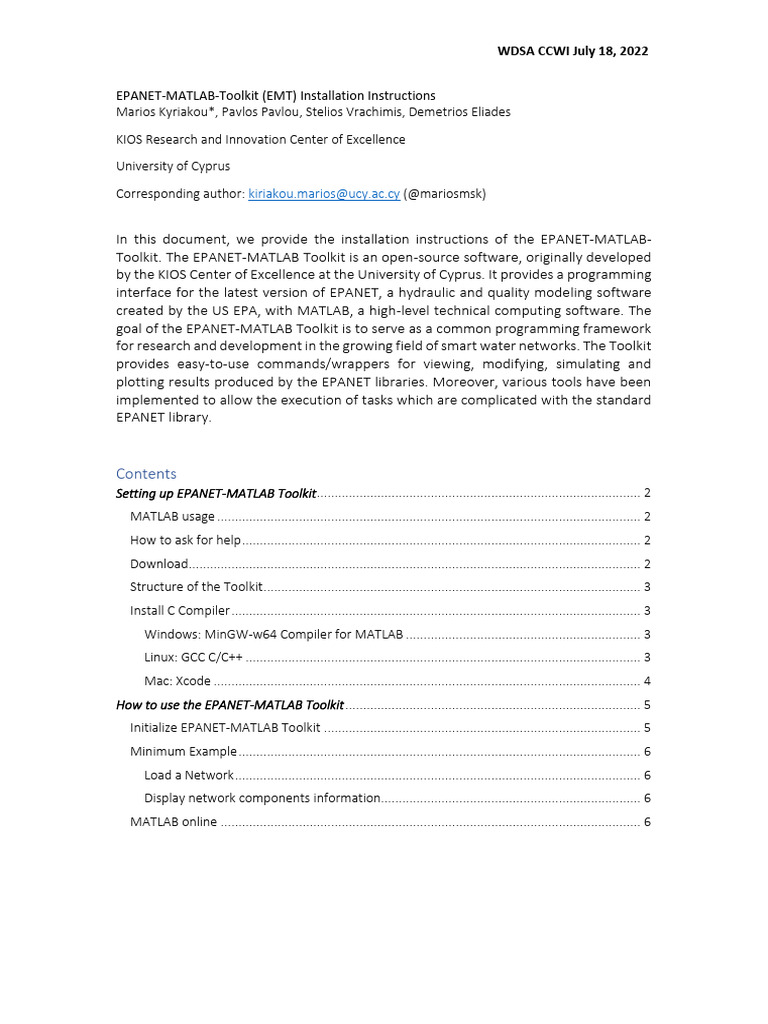 Installation of EMT | PDF | Matlab | Directory (Computing)