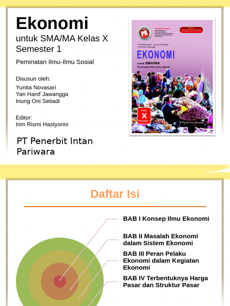 Eko Semester 1 X Ips Dan Ipa | PDF