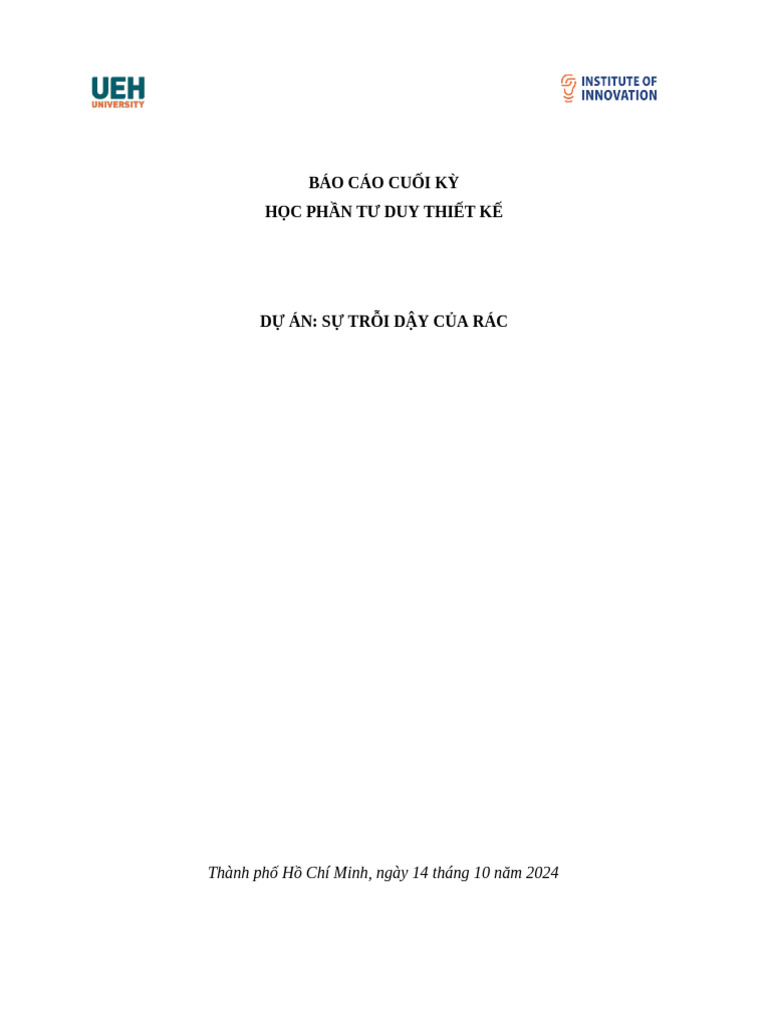 Group Report Template | PDF