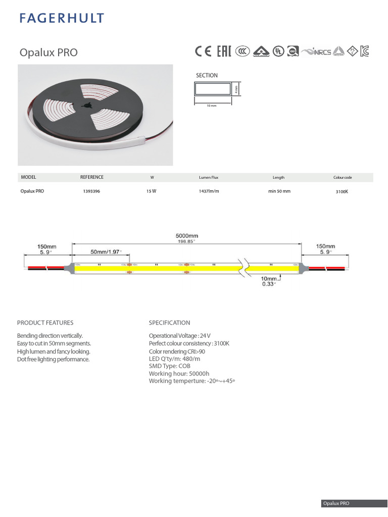 FICHA OPALUX PRO_ | PDF